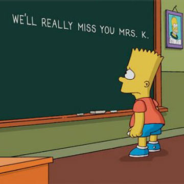 “The Simpsons” Say Goodbye to Marcia Wallace, Voice of Edna Krabappel ...